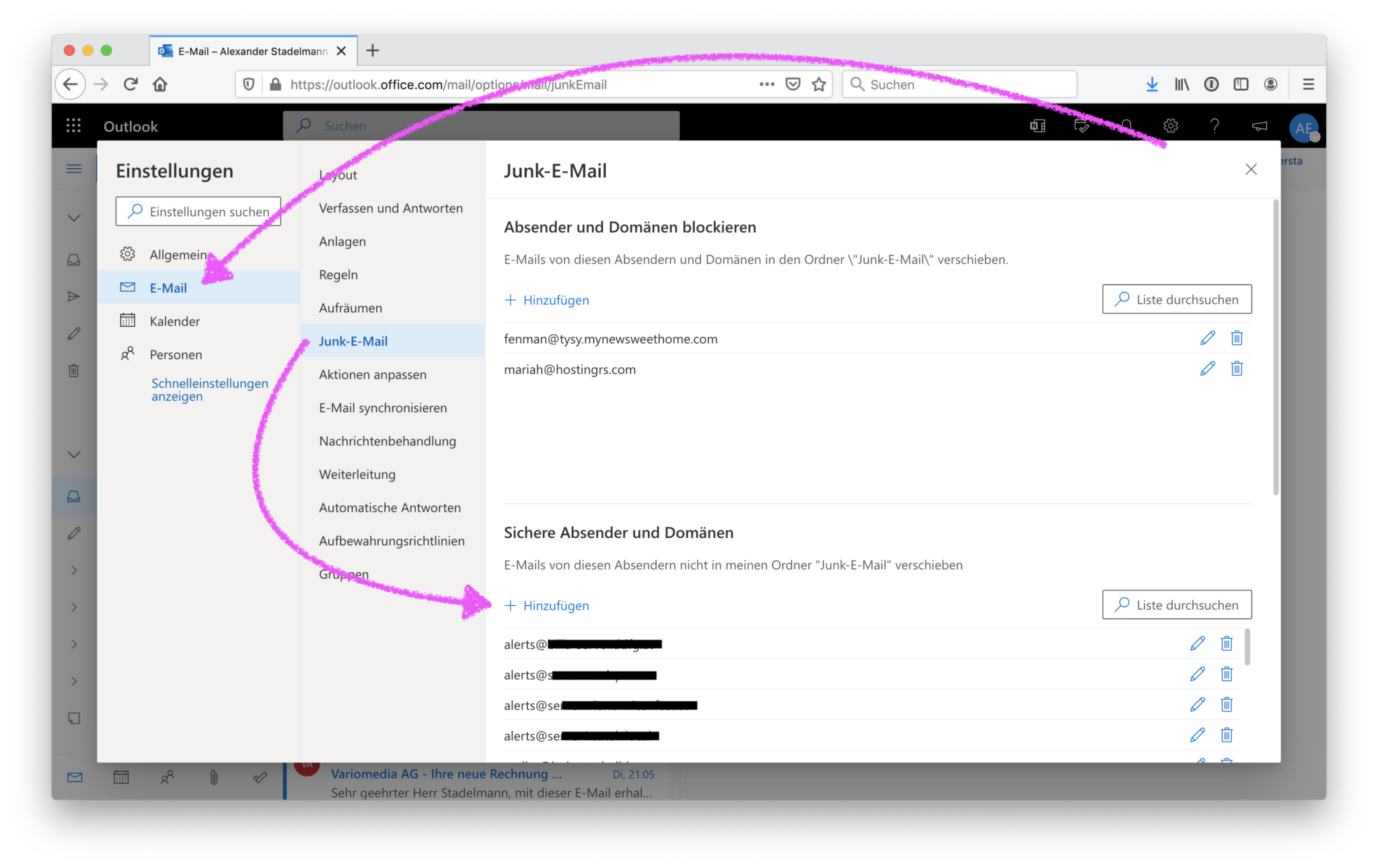 Exchange + Spam-Handling – expanic >>> we love support